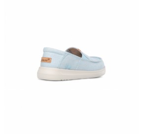 Mocassin MANON - cyan - femme